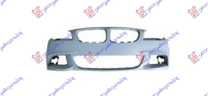 PREDNJI BRANIK PRAJMER (SA PRSKALICAMA) (M-SPORT) BMW SERIES 5 (F10/11) (2010-2013) (OEM: 51118048597)