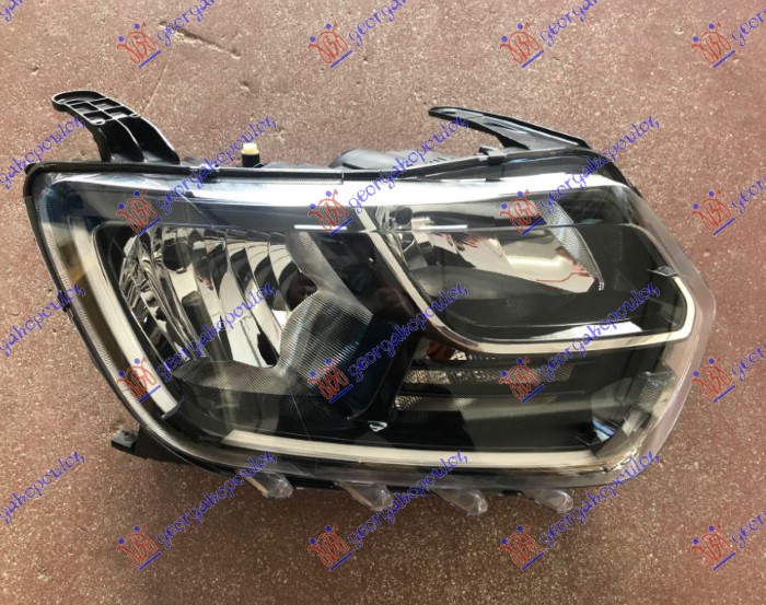 FAR ELEKTRICNI (H7/H1) SA LED DNEVNIM SVETLOM (DEPO) Desna str. DACIA DUSTER (2017-2022) (OEM: 260101133R)