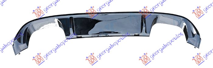 SPOJLER ZADNJEG BRANIKA (R-LINE) VW GOLF VII (2013-2016) (OEM: 5G6807568N)