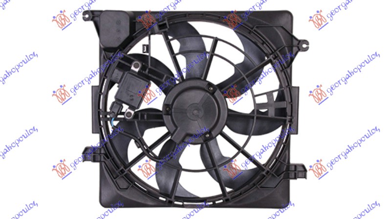 VENTILATOR KOMPLET 1.6 BENZIN KIA SPORTAGE (2018-) (OEM: 25231-3R000, 252313R000, 25350-D7600)