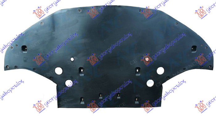 ZASTITA MOTORA ISPOD BRANIKA PLASTICNI 16- TESLA MODEL S (2012-2020) (OEM: 1056376-00-C, 105637600C)