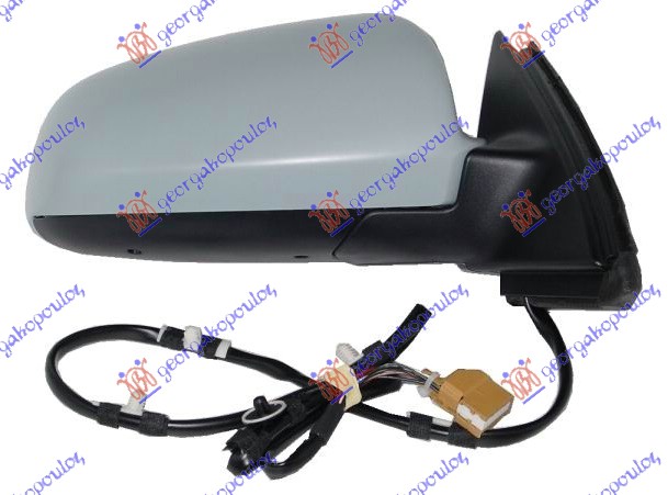 RETROVIZOR ELEKTRICNI SA GREJACEM PM PREKLOPNI (A KVAL.) Desna str. AUDI A4 (2004-2007) (OEM: 8E1858531BG)