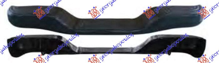 ZADNJI BRANIK CRNI (BEZ KUKE) TOYOTA HI-LUX (LN 85) 2WD (1994-1997) (OEM: 52105-35200, 5210535200, AC-419-B)