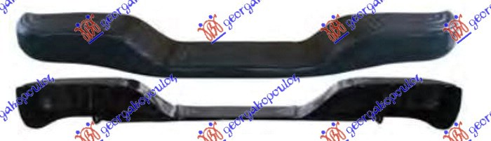 ZADNJI BRANIK CRNI (BEZ KUKE) MAZDA P/U 2/4WD (1986-1994) (OEM: 52105-35200, 5210535200, AC-419-B)