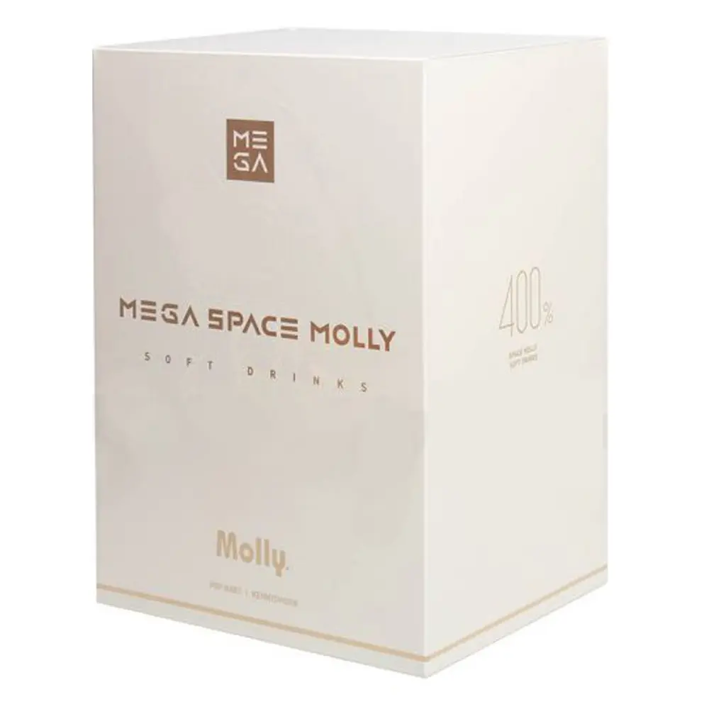 POP MART Figurica Mega Space Molly 400% Soft Drinks Series Blind Box (Single)