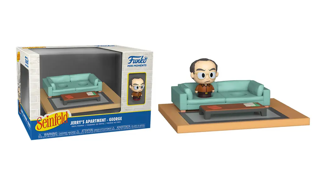 Akciona figura Seinfeld POP! Vinyl Mini Moments - George w/Chase