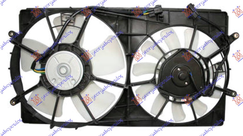 VENTILATOR KOMPLET 2.0 JTD FIAT SEDICI (2007-) (OEM: 71750526)