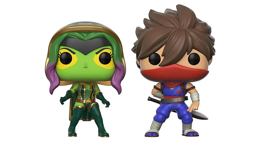 Capcom vs Marvel POP! Vinyl 2-Pack Gamora vs Strider