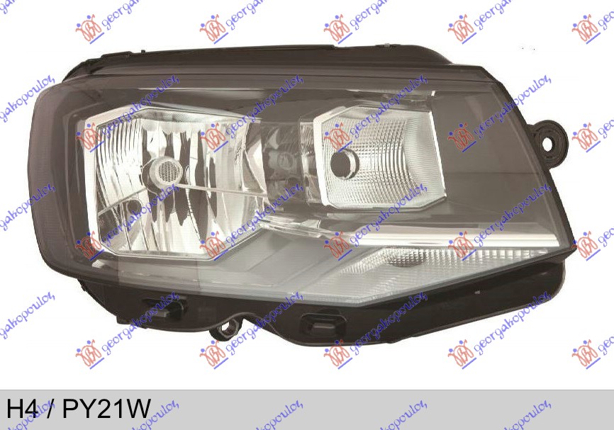 FAR ELEKTRICNI (H4) (DEPO) Desna str. VW TRANSPORTER (T6) (2015-2019) (OEM: 7E1941016AD, 7E1941016L)