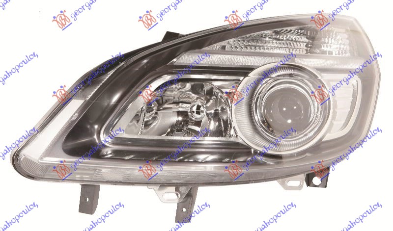 FAR Bi-XENON 06- (DEPO) Leva str. RENAULT SCENIC (2003-2009) (OEM: 7701065922)