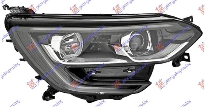 FAR EL. H7/H7 CRNI LED DNEV.SV. (TURSKA) Desna str. RENAULT MEGANE SDN (2016-) (OEM: 260102686R)