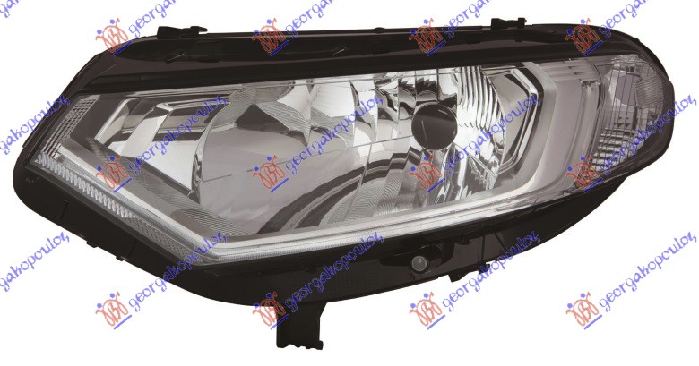 FAR ELEKTRICNI (H4) SA LED DNEVNIM SVETLOM (TYC) Leva str. FORD ECOSPORT (2013-2017) (OEM: 1831473, CN15-13W030-BC, CN1513W030BC)