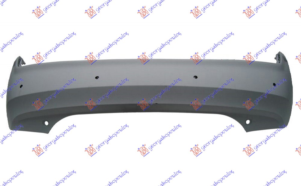 ZADNJI BRANIK PM (PDS) AUDI A1 (2014-2018) (OEM: 8XA807067AGRU)