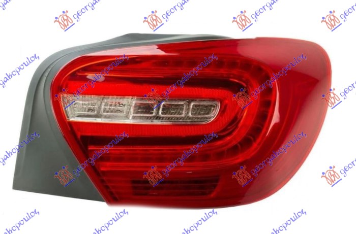 STOP LAMPA (DUGULJASTI KONEKTOR) (LED) Desna str. MERCEDES A CLASS (W176) (2012-2015) (OEM: 1769062400, A1769062400, A1769063200)