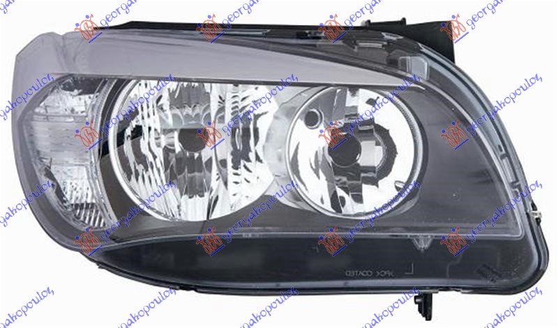 FAR ELEKTRICNI CRNI (H7/H7) (DEPO) Desna str. BMW X1 (E84) (2013-2015) (OEM: 63117290234)