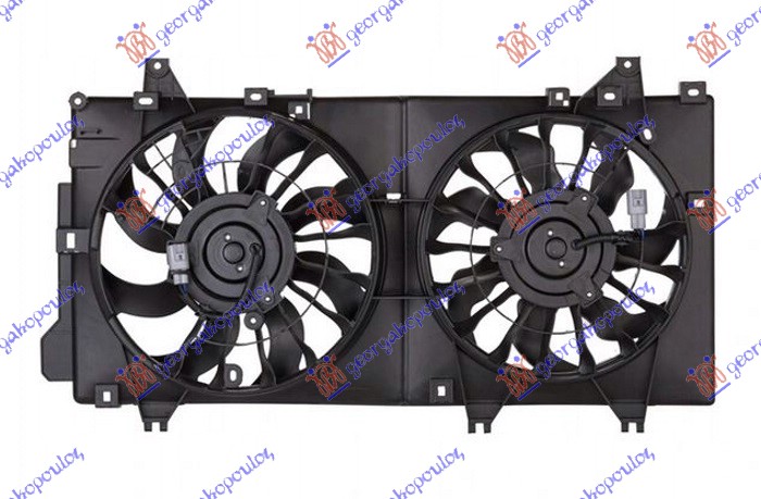 VENTILATOR DUPLI BENZIN(2+2 PIN) MAZDA 3 SDN-H/B (BM) (2013-2016) (OEM: PE2015025)