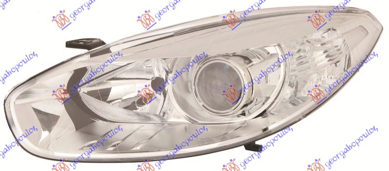 FAR XENON (DEPO) Leva str. RENAULT FLUENCE (2010-2013) (OEM: 26060-8653R, 260608653R)