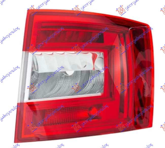 STOP LAMPA LED (KARAVAN) (HELLA) Desna str. SKODA OCTAVIA 6 (2017-2020) (OEM: 5E9945112B)