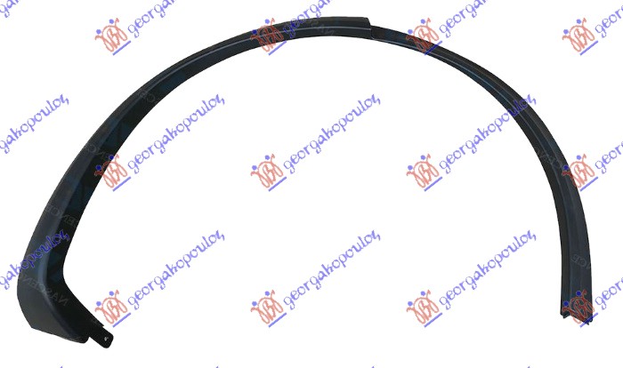 RUB ZADNJEG BLATOBRANA PLASTICNI Desna str. TESLA MODEL X (2016-) (OEM: 1035291-00-E, 103529100E)