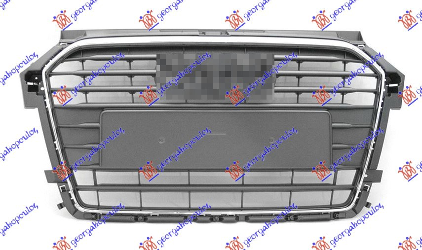 PVC MASKA (SA HROM. OKVIROM) AUDI A1 (2014-2018) (OEM: 8XA853651B1QP)