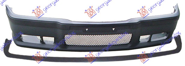 PREDNJI BRANIK KOMPLET M3 (NE FIKS. SPOJLER) BMW SERIES 3 (E36) SDN (1990-1998) (OEM: 51112252253, 51112264370)