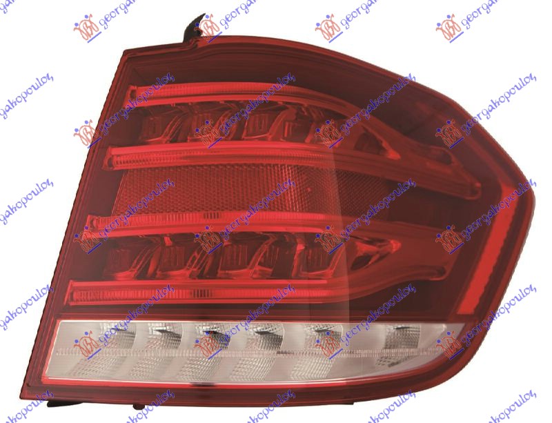 STOP LAMPA SPOLJASNJA KARAVAN CELA LED CRVENO KUCISTE Desna str. MERCEDES E CLASS (W212) (2013-2016) (OEM: A2129069202)