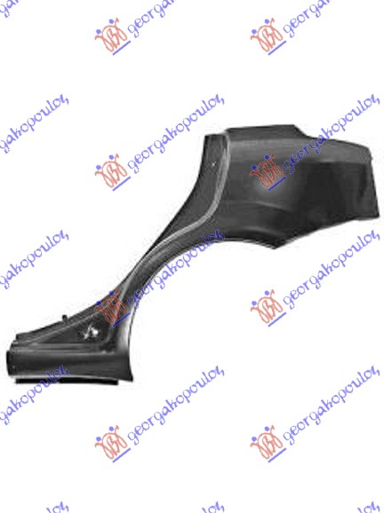 ZADNJI BLATOBRAN 5 VRATA Leva str. FIAT PUNTO EVO (2009-2012) (OEM: 0071754200)