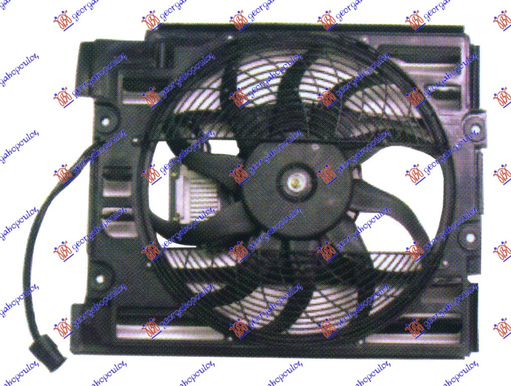 VENTILATOR A/C KOMPLET 98 – (BENZIN – DIZEL) (3PIN BMW SERIES 5 (E39) (1996-2002) (OEM: 64546921946)