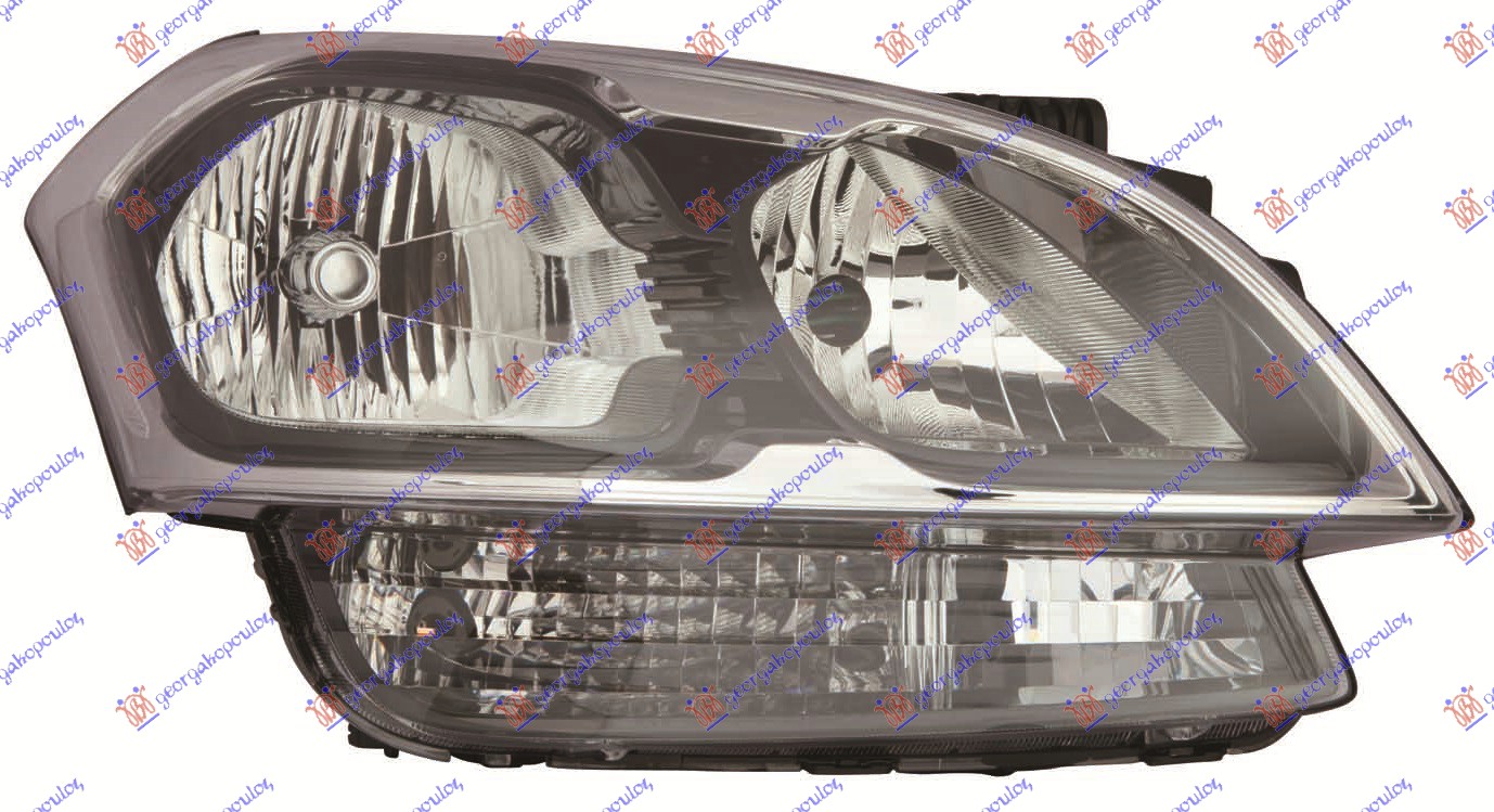 FAR ELEKTRICNI CRNI (DEPO) Desna str. KIA SOUL (2011-2013) (OEM: 92102-2K30, 921022K30)