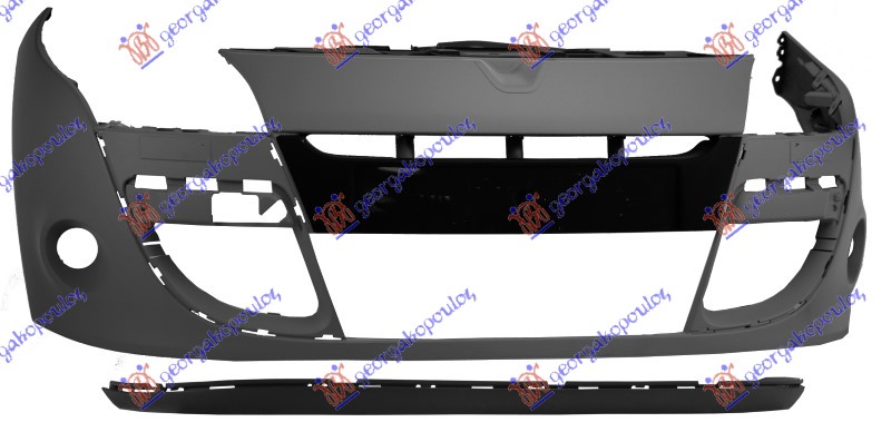 PREDNJI BRANIK -12 (A KVALITET) RENAULT MEGANE COUPE (2008-2014) (OEM: 6201)