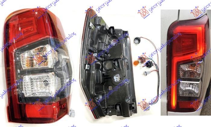 STOP LAMPA (LED2/PY21W/W16W) (S OBLIK) TAJL. Desna str. MITSUBISHI P/U L200 (2019-) (OEM: 8330B214)