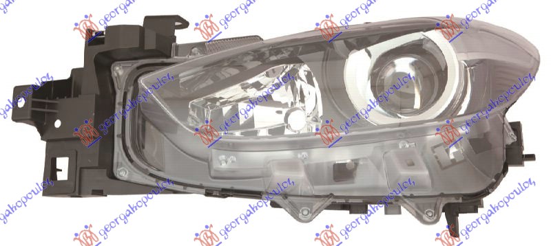 FAR ELEKTRICNI (H11/H15) (DEPO) Leva str. MAZDA 3 SDN-HB (2016-2019) (OEM: BADE-51-0L0D, BADE510L0D)