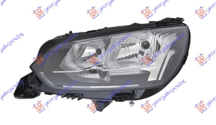 FAR ELEKTRICNI (H 18 / H9) (DEPO) Leva str. PEUGEOT 208 (2019-) (OEM: 9823194080)