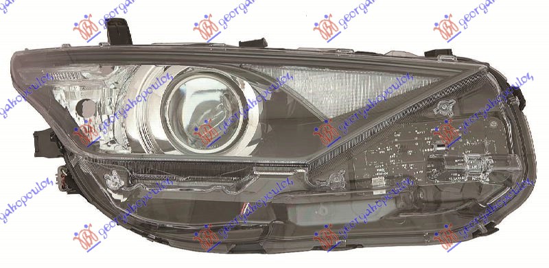 FAR ELEKTRICNI (HIR2) (SA LED DNEVNIM SVETLIMA) (DEPO) Desna str. TOYOTA AURIS (2015-2019) (OEM: 81130-02K30, 8113002K30)