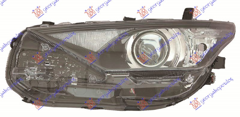 FAR ELEKTRICNI (HIR2) (SA LED DNEVNIM SVETLIMA) (DEPO) Leva str. TOYOTA AURIS (2015-2019) (OEM: 81170-02K30, 8117002K30)