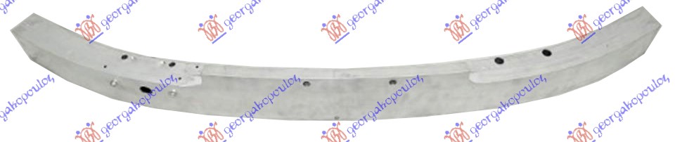 SINA PREDNJEG BRANIKA ALUMINIJUM MERCEDES S CLASS (W222) (2013-2017) (OEM: 2226202830)