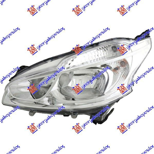 FAR ELEKTRICNI VALEO Leva str. PEUGEOT 208 (2012-2015) (OEM: 044744, 44744, 9802221880)