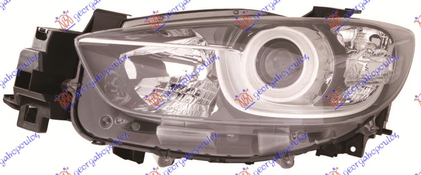 FAR ELEKTRICNI (H11/H15) (TYC) Leva str. MAZDA CX5 (2011-2017) (OEM: KD5351041C)