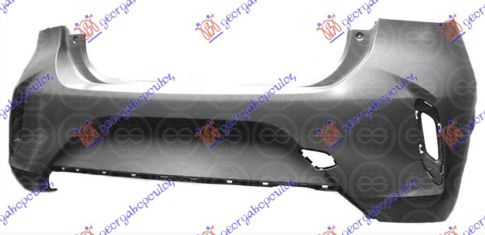 ZADNJI BRANIK PM (SA / BEZ PDC) (GS-LINE) OPEL CORSA F (2019-) (OEM: 166335761T)