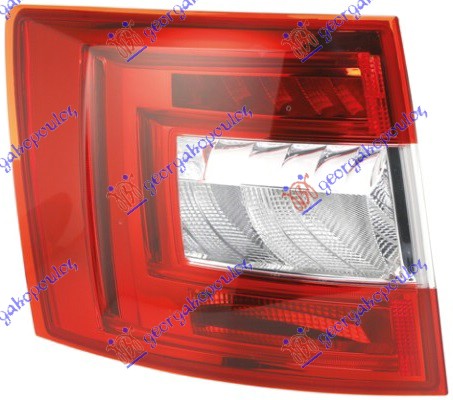 STOP LAMPA (KARAVAN) LED (HELLA) Leva str. SKODA OCTAVIA 6 (2013-2017) (OEM: 5E9945111A)