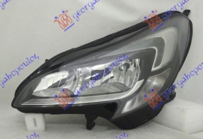 FAR EL. (H7/H7) SA LED DNEV.SVET. (DEPO) Leva str. OPEL CORSA E (2015-2019) (OEM: 1216873, 39108226)