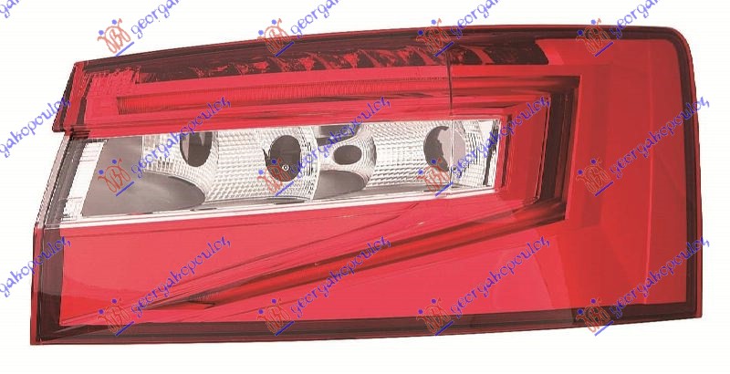 STOP LAMPA SPOLJASNJA LED (HELLA) Desna str. SKODA SUPERB (2015-2019) (OEM: 3V5945208A)