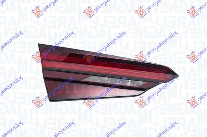 STOP LAMPA UNUTRASNJA ZATAMNJENA LED DYNAM (ULO) Leva str. AUDI A5 (2016-2019) (OEM: 8W6945093G)