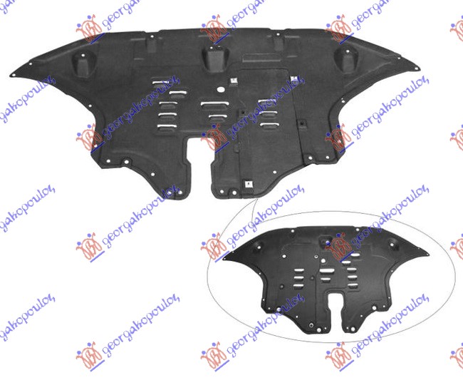 ZASTITA MOTORA PLASTIKA HYUNDAI SANTA FE (2018-2020) (OEM: 29110-S2000, 29110S2000)