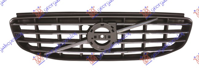 PVC MASKA KOMPLET CRNA / HROM (CRNI OKVIR) VOLVO XC60 (2013-2017) (OEM: 31333832)
