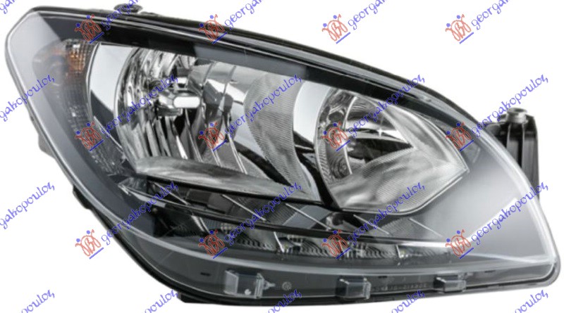 FAR ELEKTRICNI (H7/H7) SA DNEV SVET (HELLA) Desna str. SKODA CITIGO (2017-) (OEM: 1ST941006)