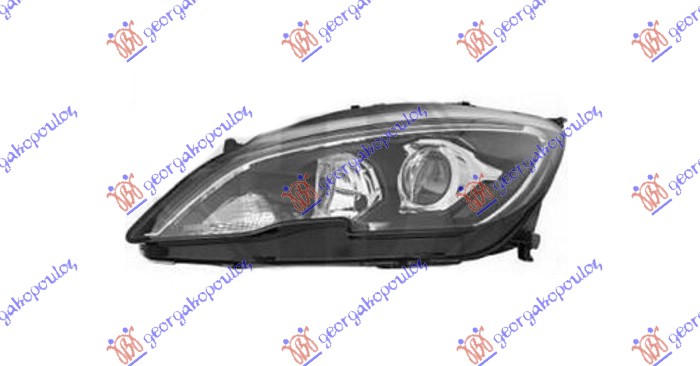 FAR ELEKTRICNI SA LED DNEVNIM SVETLOM (DEPO) Leva str. PEUGEOT 308 (2017-2021) (OEM: 1628555480, 9816990680)