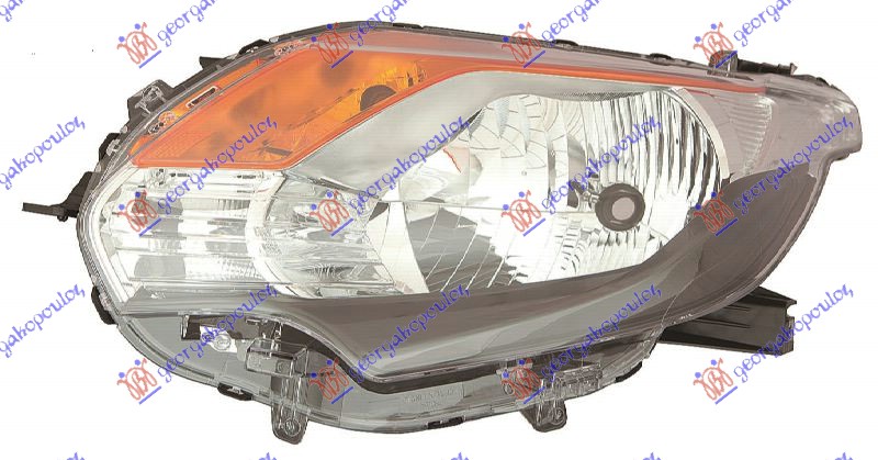 FAR MEHANICKI/ELEKTRICNI CRNI (DEPO) Leva str. FIAT FULLBACK (2016-) (OEM: 6000607090, 8301C729)