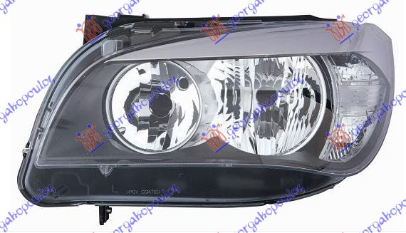 FAR ELEKTRICNI CRNI (H7/H7) (VALEO) Leva str. BMW X1 (E84) (2013-2015) (OEM: 63117290233)