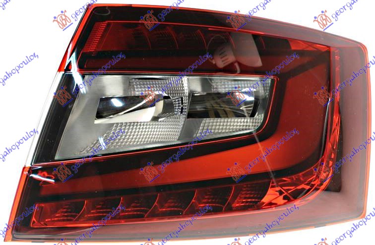 STOP LAMPA CELA LED (HELLA) Desna str. SKODA OCTAVIA 6 (2017-2020) (OEM: 5E5945208, 5E5945712)